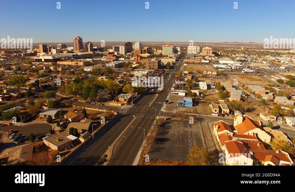 Skyline downtown albuquerque Stock Videos & Footage - HD and 4K Video ...