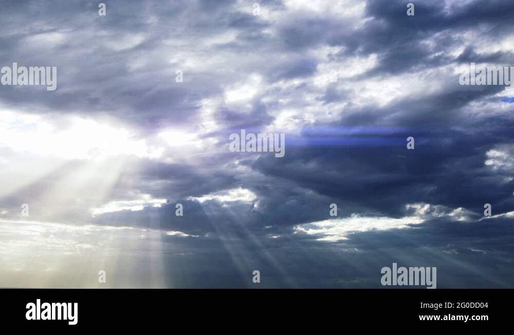 Rays of light through the clouds Stock Videos & Footage - HD and 4K ...