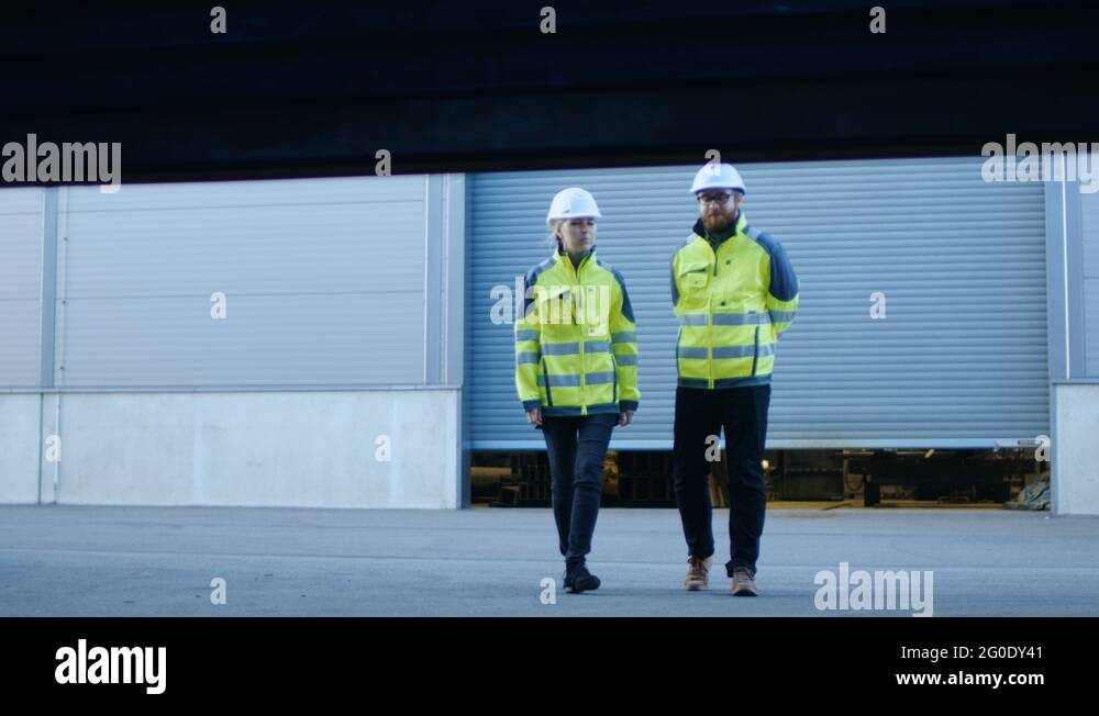 Red safety jackets Stock Videos & Footage - HD and 4K Video Clips - Alamy