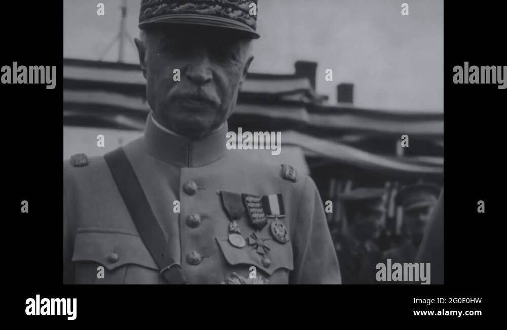 French general ww1 Stock Videos & Footage - HD and 4K Video Clips - Alamy