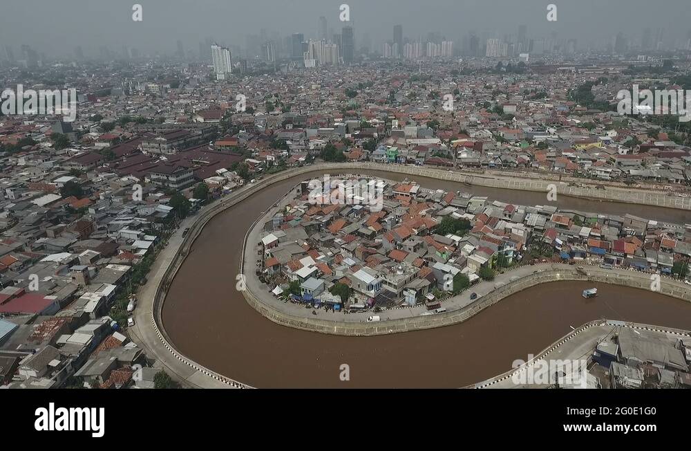 Poverty Area of Jakarta City Stock Video Footage - Alamy