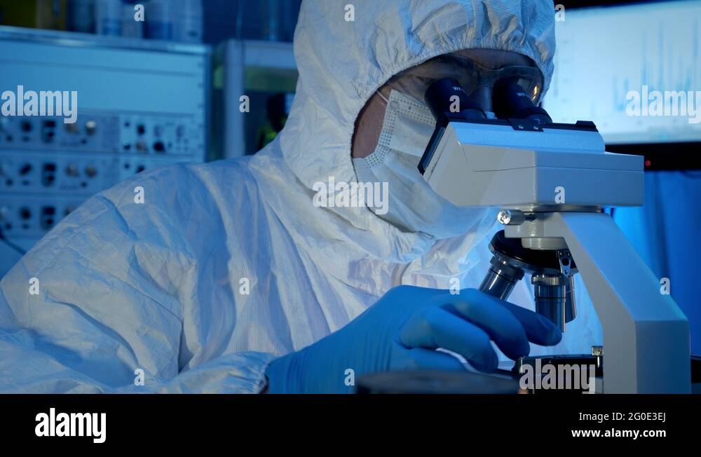 Hazmat lab suit Stock Videos & Footage - HD and 4K Video Clips - Alamy