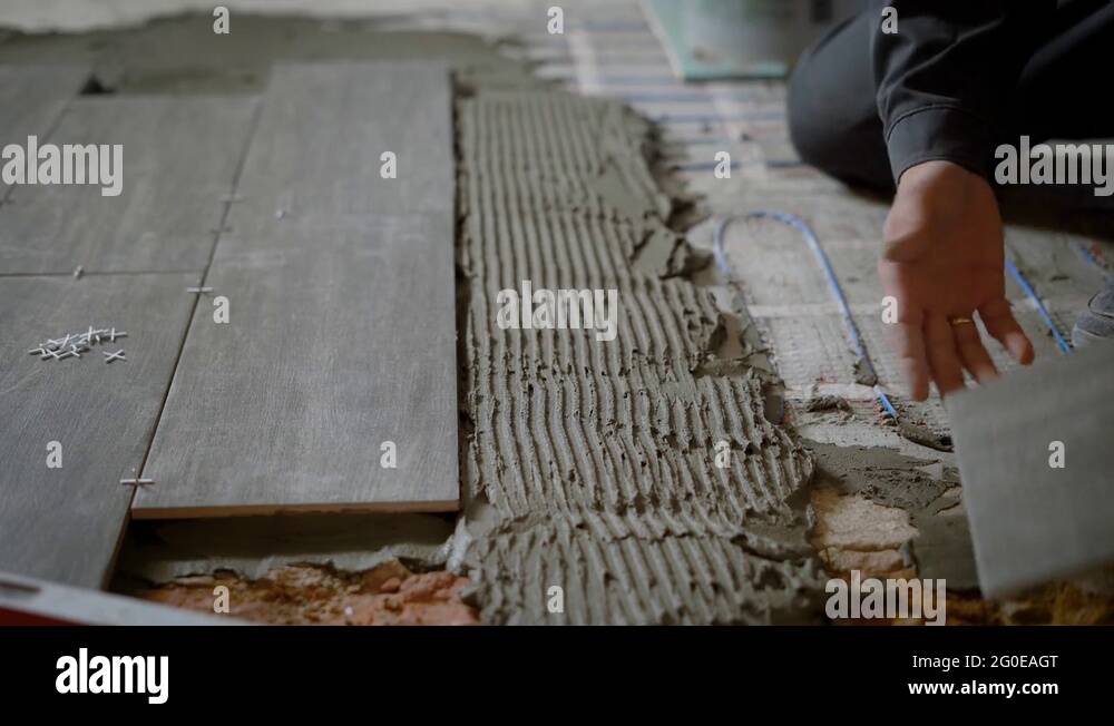 Checking level concrete floor Stock Videos & Footage - HD and 4K Video ...