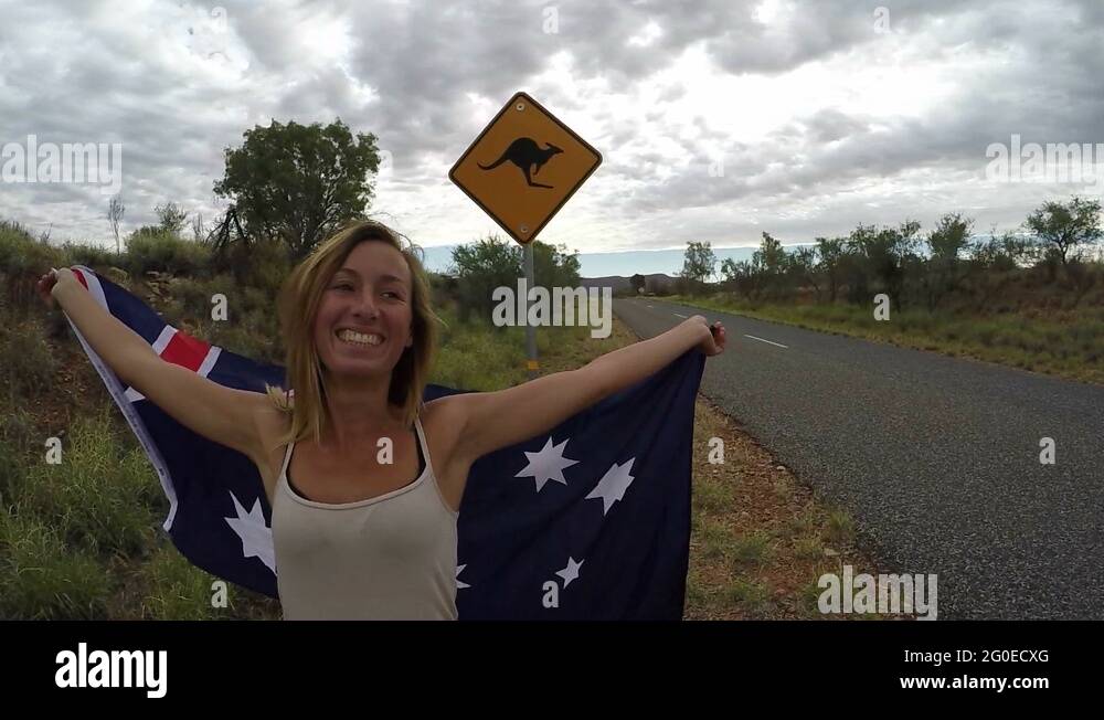 Australian road sign crossing Stock Videos & Footage - HD and 4K Video ...