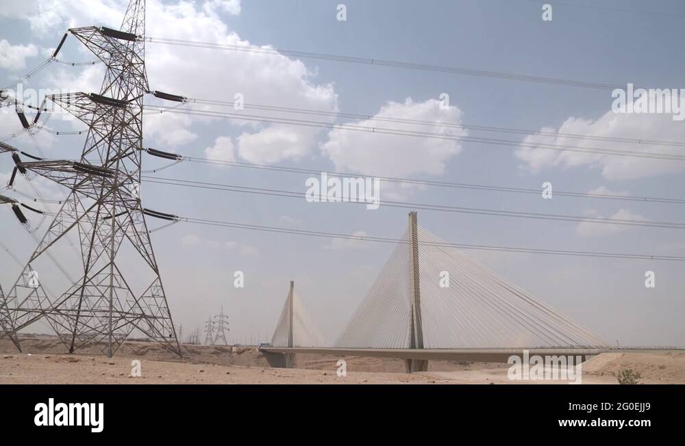 Wadi Leban Bridge in Riyadh KSA 001 Stock Video Footage - Alamy