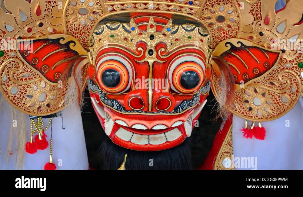 Barong mask bali Stock Videos & Footage - HD and 4K Video Clips - Alamy