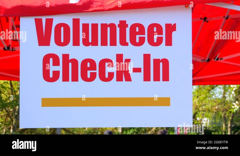 Volunteer check in Stock Videos & Footage - HD and 4K Video Clips - Alamy