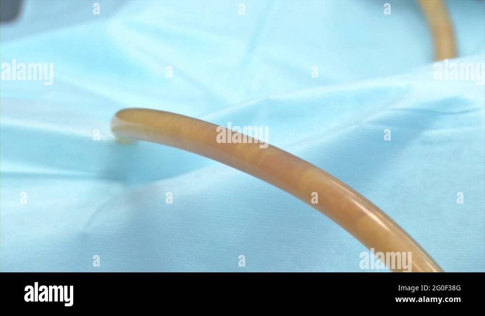 Partial removal of fat and mucous tissues. Fat liquid in the bottle ...