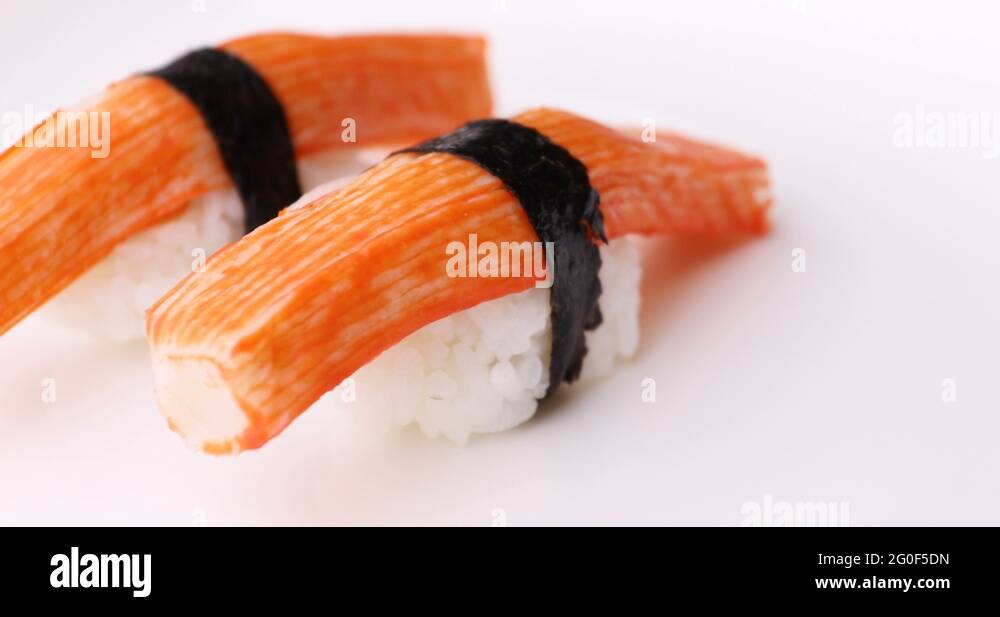 Surimi crab stick Stock Videos & Footage - HD and 4K Video Clips - Alamy