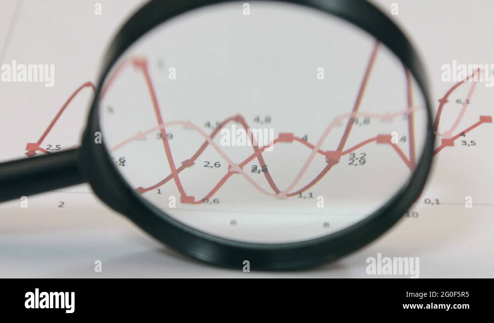 Rotation of the magnifying glass and optical distortion of the red ...