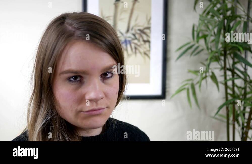 Pms moody woman Stock Videos & Footage - HD and 4K Video Clips - Alamy