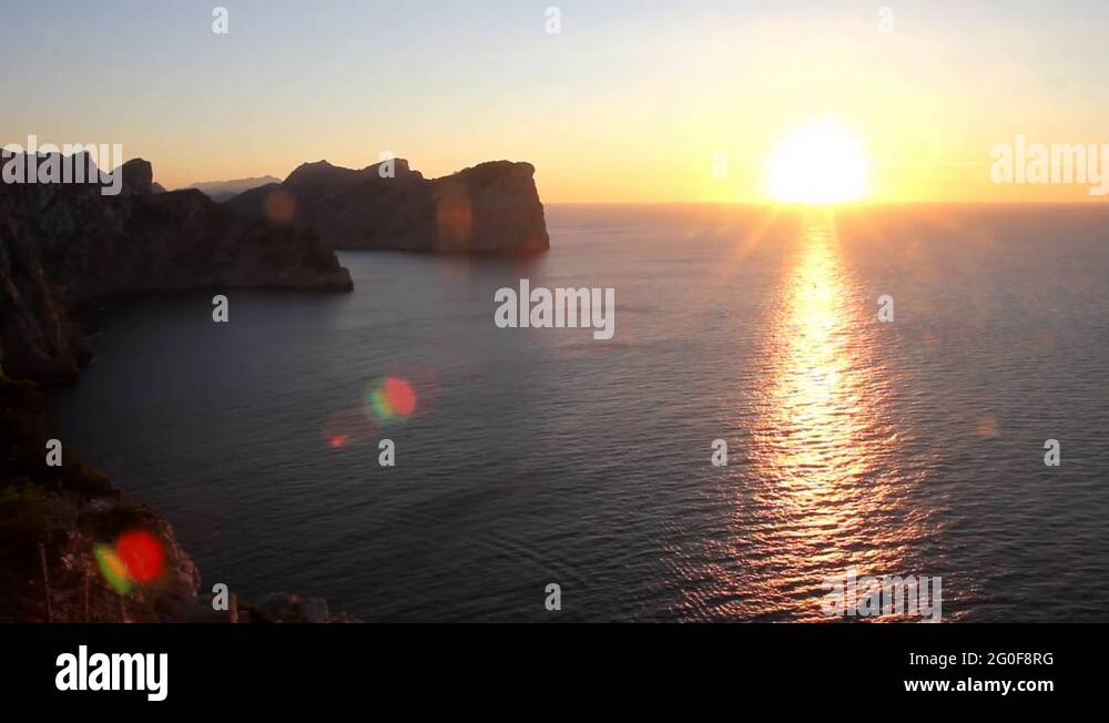 Mallorca formentor sunset Stock Videos & Footage - HD and 4K Video ...