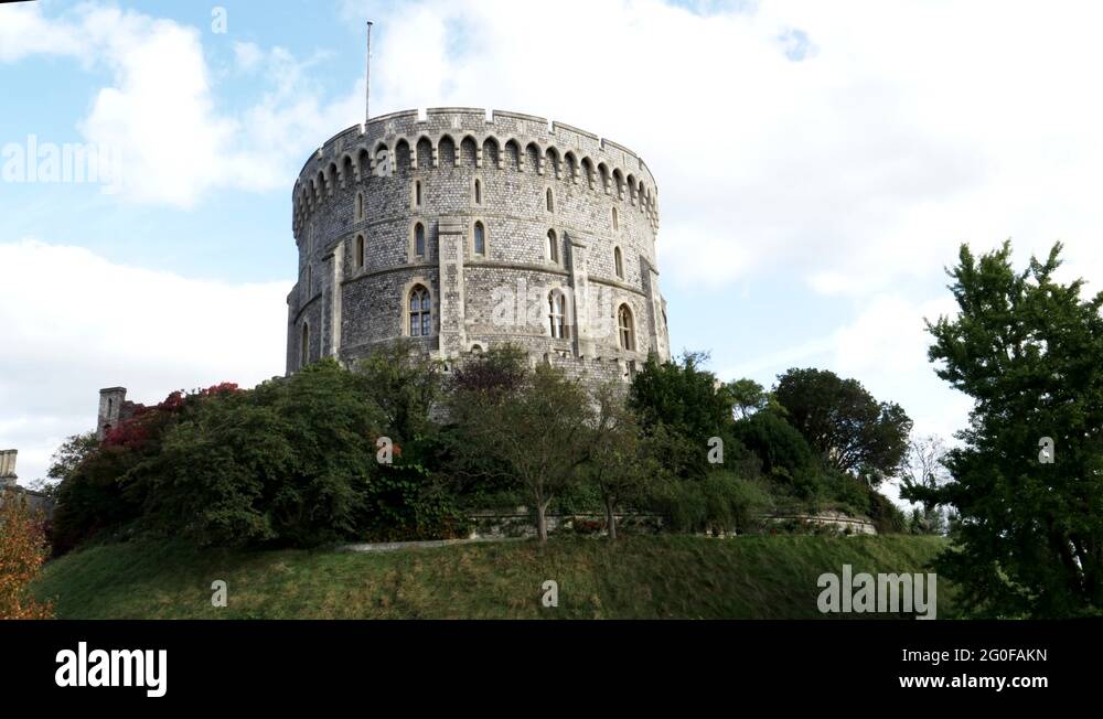 Windsor castle round tower Stock Videos & Footage - HD and 4K Video ...