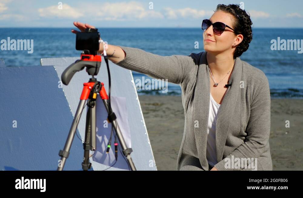 Video recording setup woman Stock Videos & Footage - HD and 4K Video ...