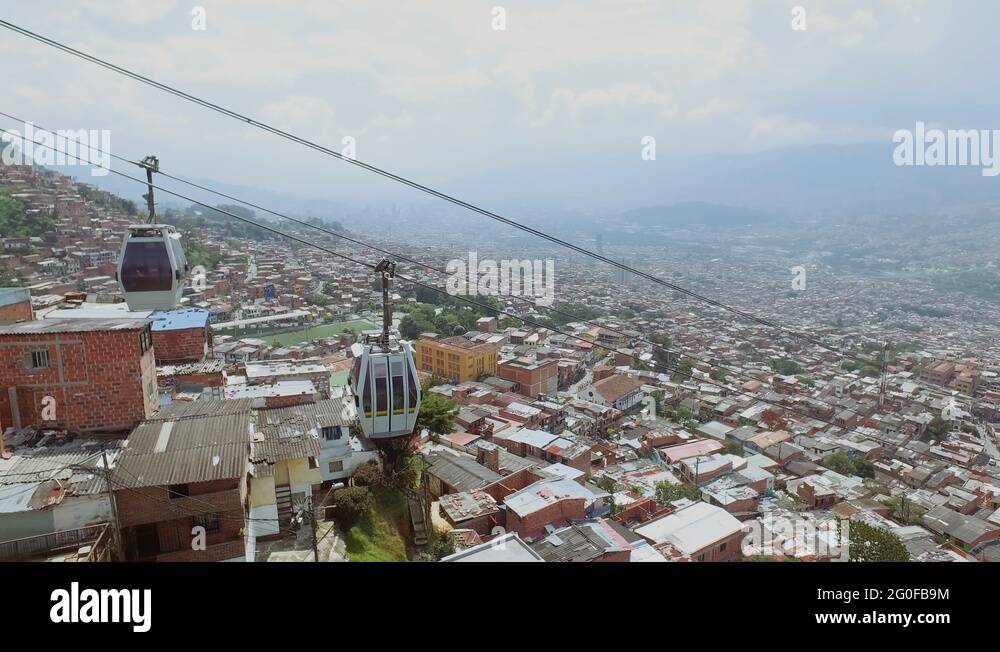 Medellin metro cable Stock Videos & Footage - HD and 4K Video Clips - Alamy