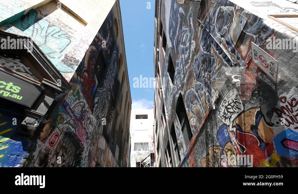 Graffiti alley way Stock Videos & Footage - HD and 4K Video Clips - Alamy