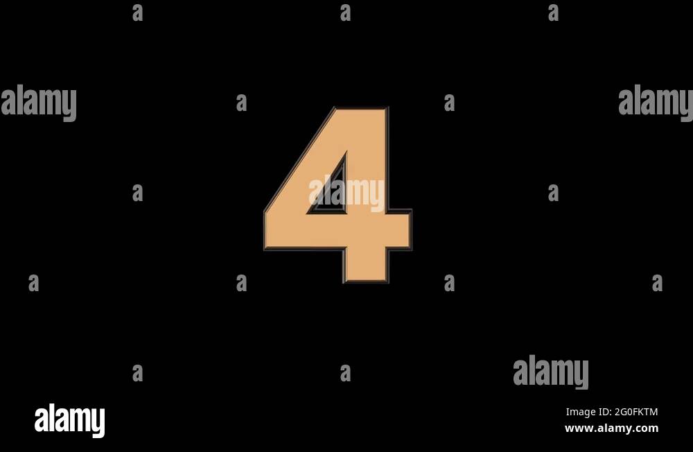 Number four typography Stock Videos & Footage - HD and 4K Video Clips ...