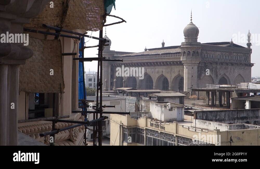 India hyderabad mecca masjid Stock Videos & Footage - HD and 4K Video ...