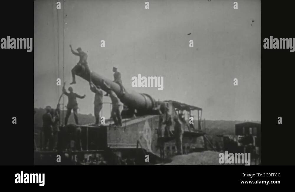 German paris gun first world war Stock Videos & Footage - HD and 4K ...