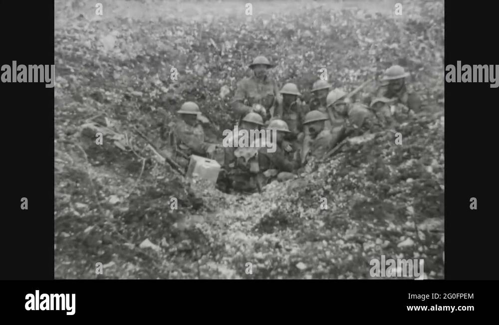 Trenches world war 1 Stock Videos & Footage - HD and 4K Video Clips - Alamy