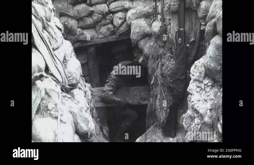 German trenches wwi Stock Videos & Footage - HD and 4K Video Clips - Alamy