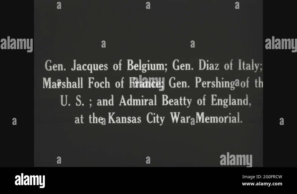 Foch and pershing Stock Videos & Footage - HD and 4K Video Clips - Alamy