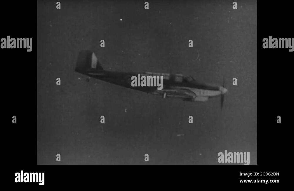 RAF pilots shoot down Luftwaffe German bomber aircraft - 1940-1943 ...