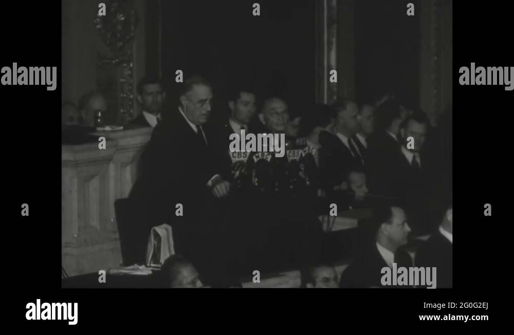 Franklin roosevelt war declaration Stock Videos & Footage - HD and 4K ...