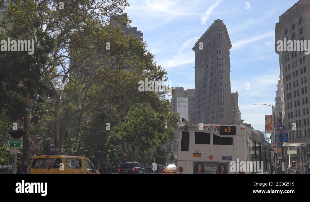 Flatiron building or fuller building Stock Videos & Footage - HD and 4K ...