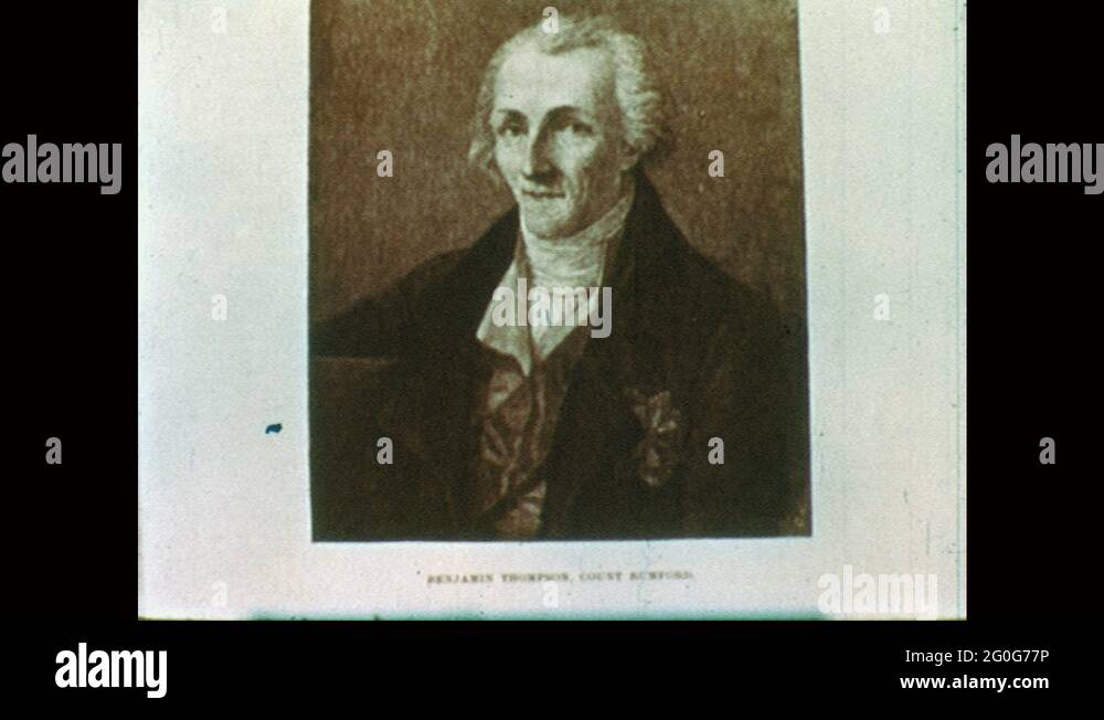 Benjamin thompson rumford count Stock Videos & Footage - HD and 4K ...