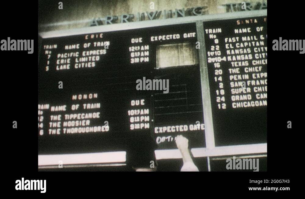 Train schedule board Stock Videos & Footage - HD and 4K Video Clips - Alamy