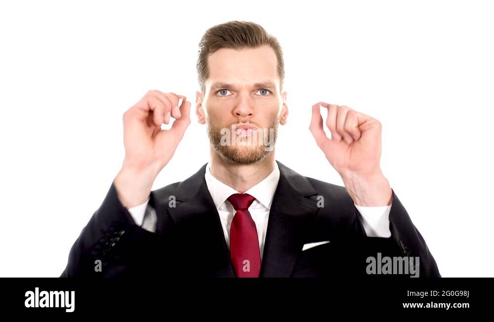 Man pointing isolated Stock Videos & Footage - HD and 4K Video Clips ...