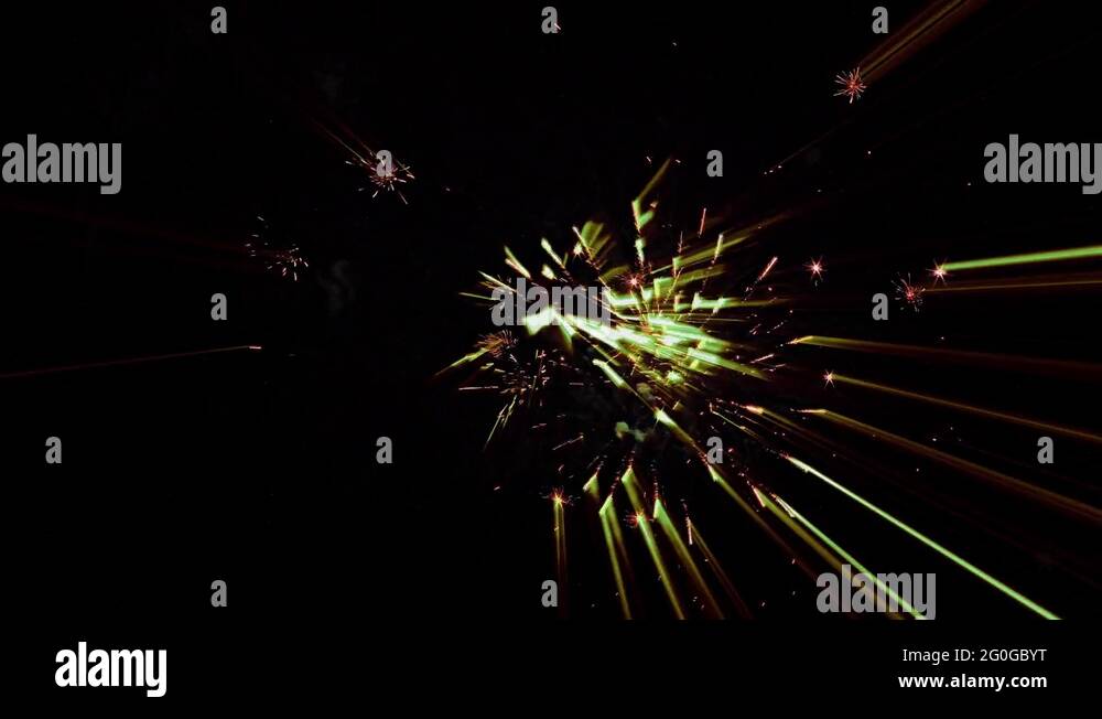 Laser Fireworks - Assorted Colors – Laser Light Stock Video Footage - Alamy