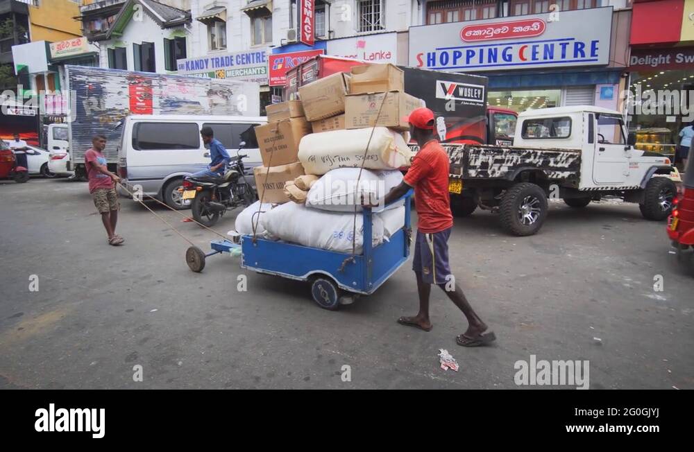 Busy shopping street in kandy Stock Videos & Footage - HD and 4K Video ...