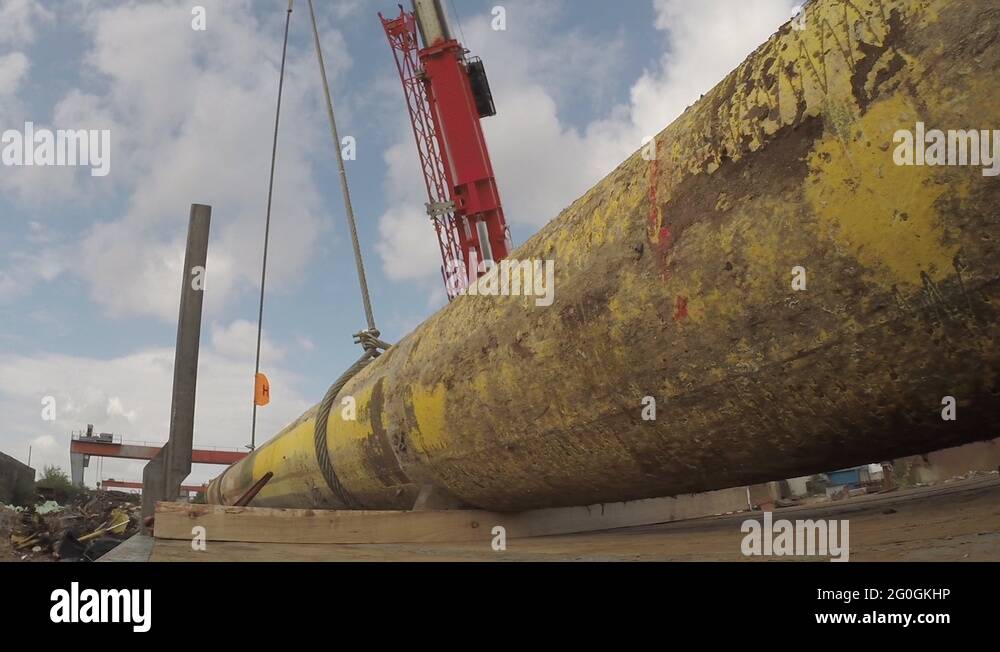 Decommissioning offshore rigs Stock Videos & Footage - HD and 4K Video ...