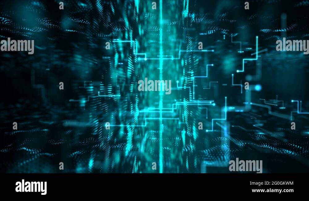 4K Animation 3D abstract dark background Stock Video Footage - Alamy