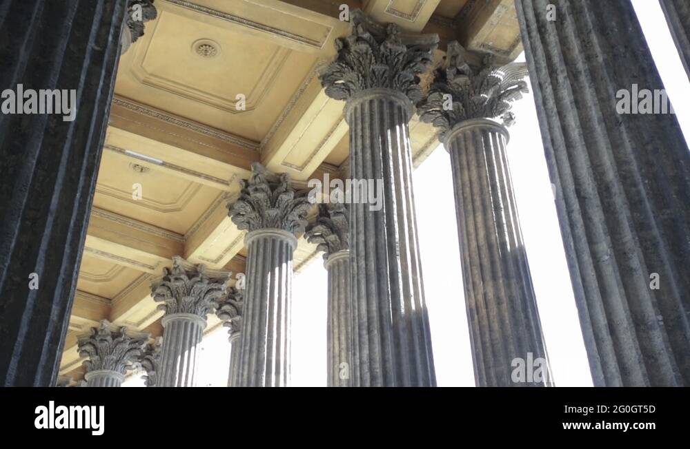 Columns of kazan cathedral Stock Videos & Footage - HD and 4K Video Clips - Alamy