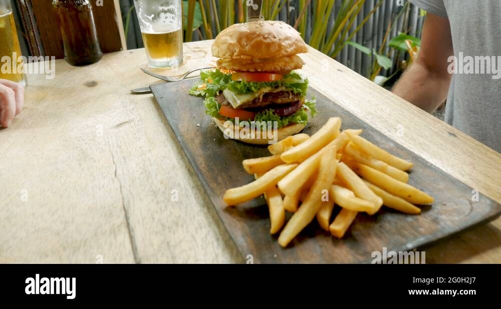 Hamburger lunch dinner Stock Videos & Footage - HD and 4K Video Clips ...