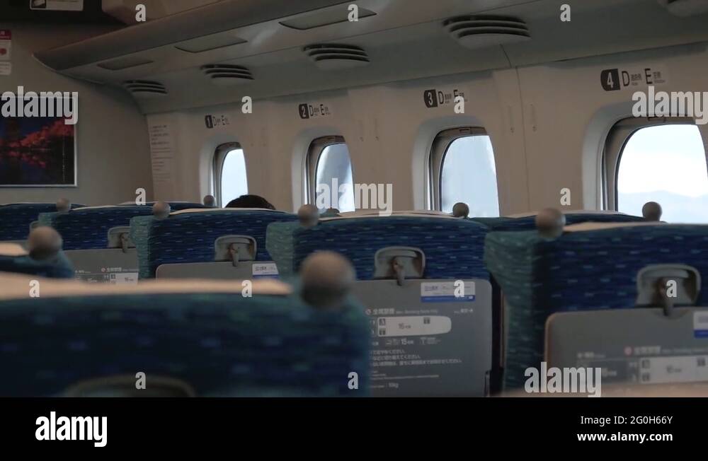 Shinkansen bullet train interior Stock Videos & Footage - HD and 4K ...