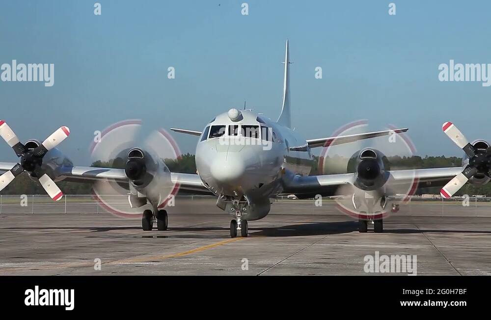 AMO P-3 prepares for take off at National Air Security Operations ...