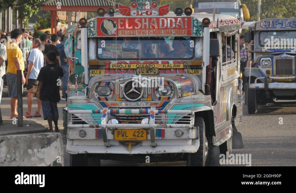 Jeepney jeepneys manila philippines Stock Videos & Footage - HD and 4K ...