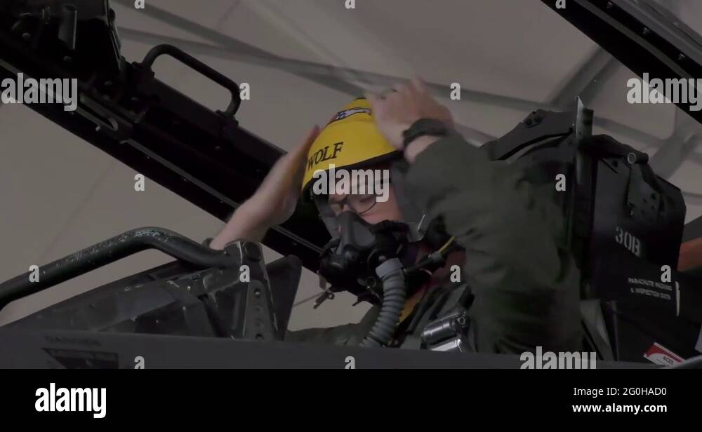 Closes the canopy of his aircraft Stock Videos & Footage - HD and 4K ...