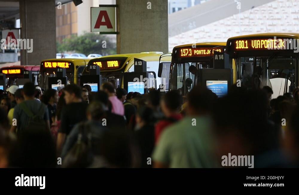 Entrance hall of the bus terminal Stock Videos & Footage - HD and 4K ...
