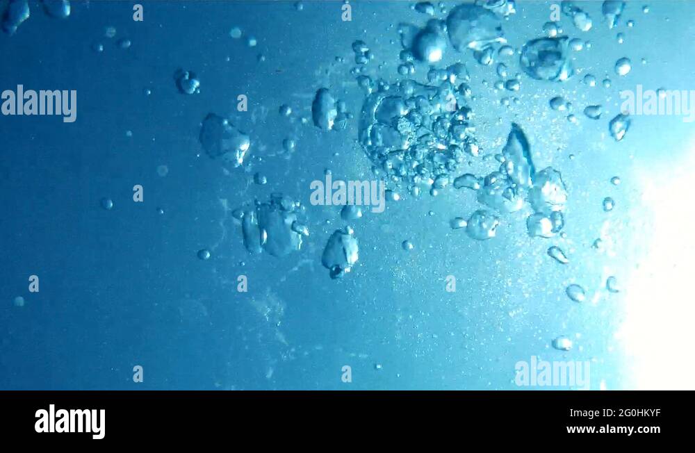 Bubbles from scuba diver rise Stock Videos & Footage - HD and 4K Video ...