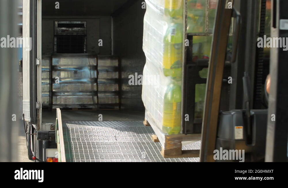 Loading a lorry with forklift Stock Videos & Footage - HD and 4K Video ...