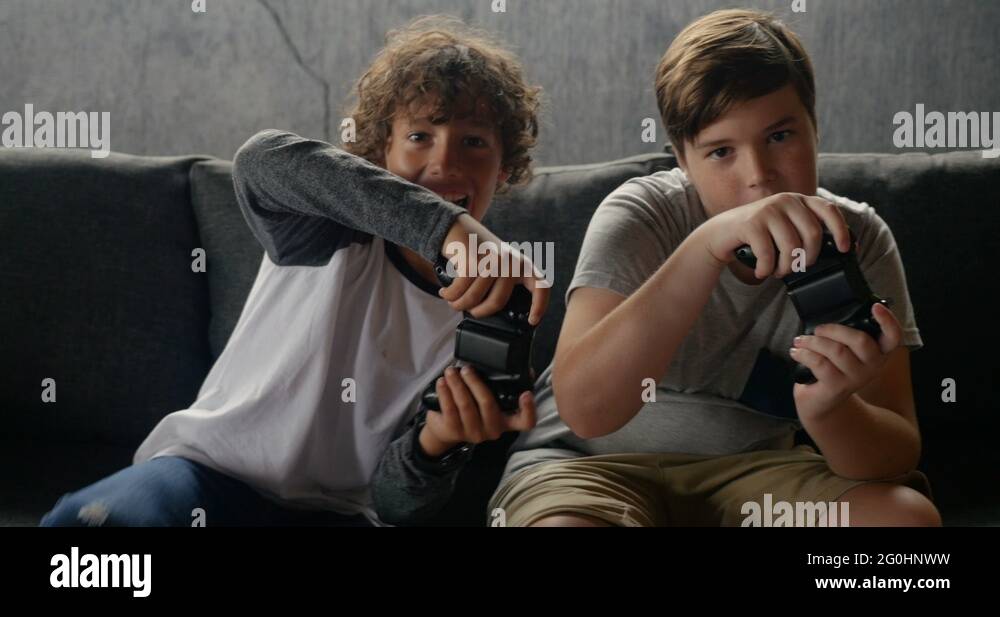 Kid having fun video games Stock Videos & Footage - HD and 4K Video ...