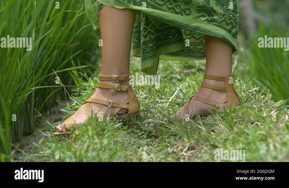 Female wearing sandals Stock Videos & Footage - HD and 4K Video Clips ...
