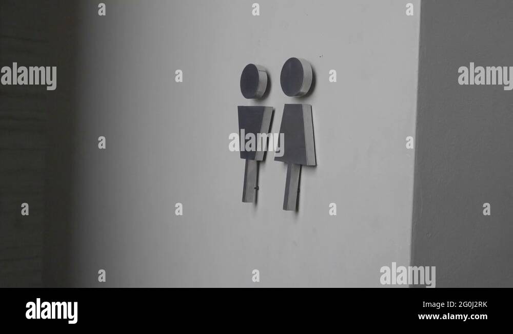 Restroom entrance sign Stock Videos & Footage - HD and 4K Video Clips ...
