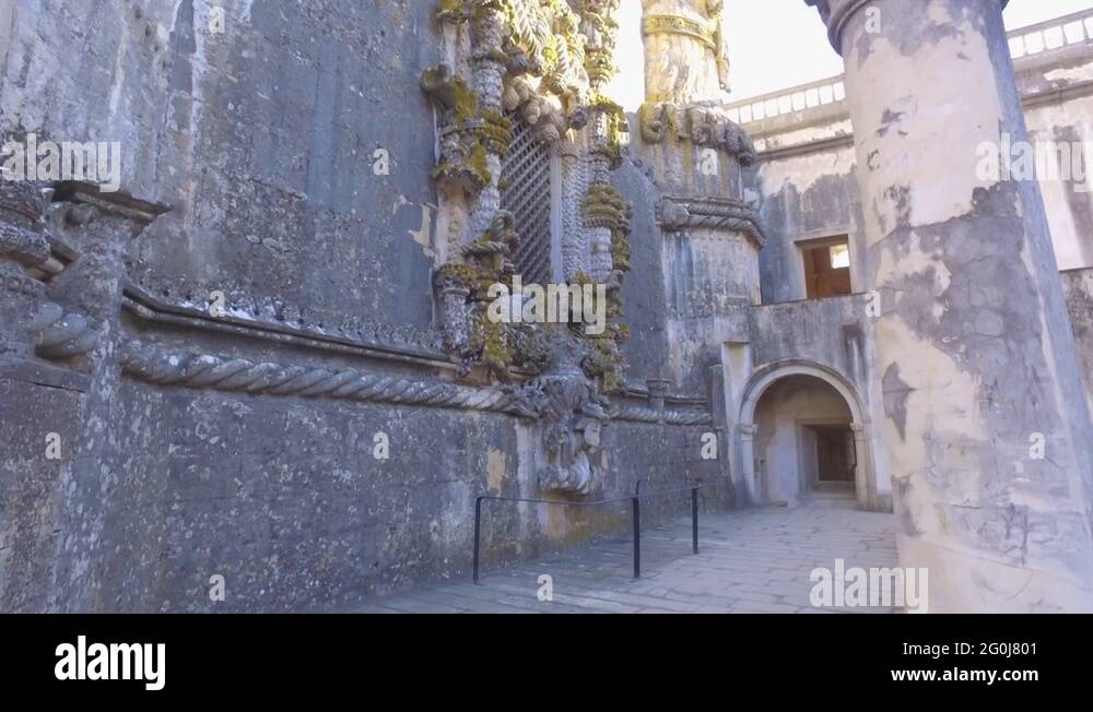 famous chapterhouse window templar castle convent of christ tomar ...