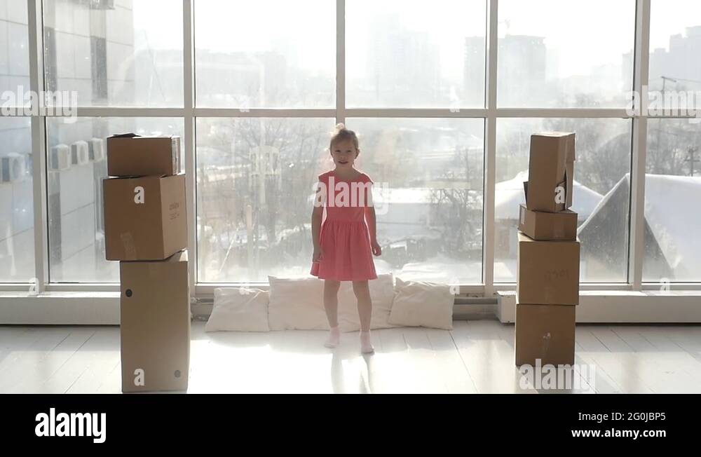 Little girl moving house Stock Videos & Footage - HD and 4K Video Clips ...